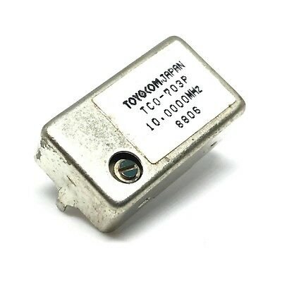 10Mhz Crystal Clock Oscillator Toyocom Japan | eBay
