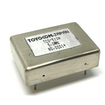5Mhz 10V Crystal Oscillator Toyocom Japan TCO-512H | eBay