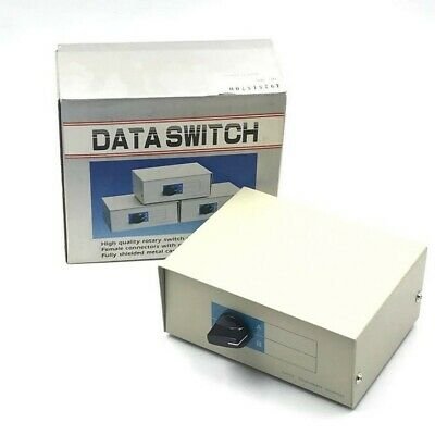 2-PORT DATA SWITCH DW25-AB FOR 25POS D SUB CONNECTOR | eBay