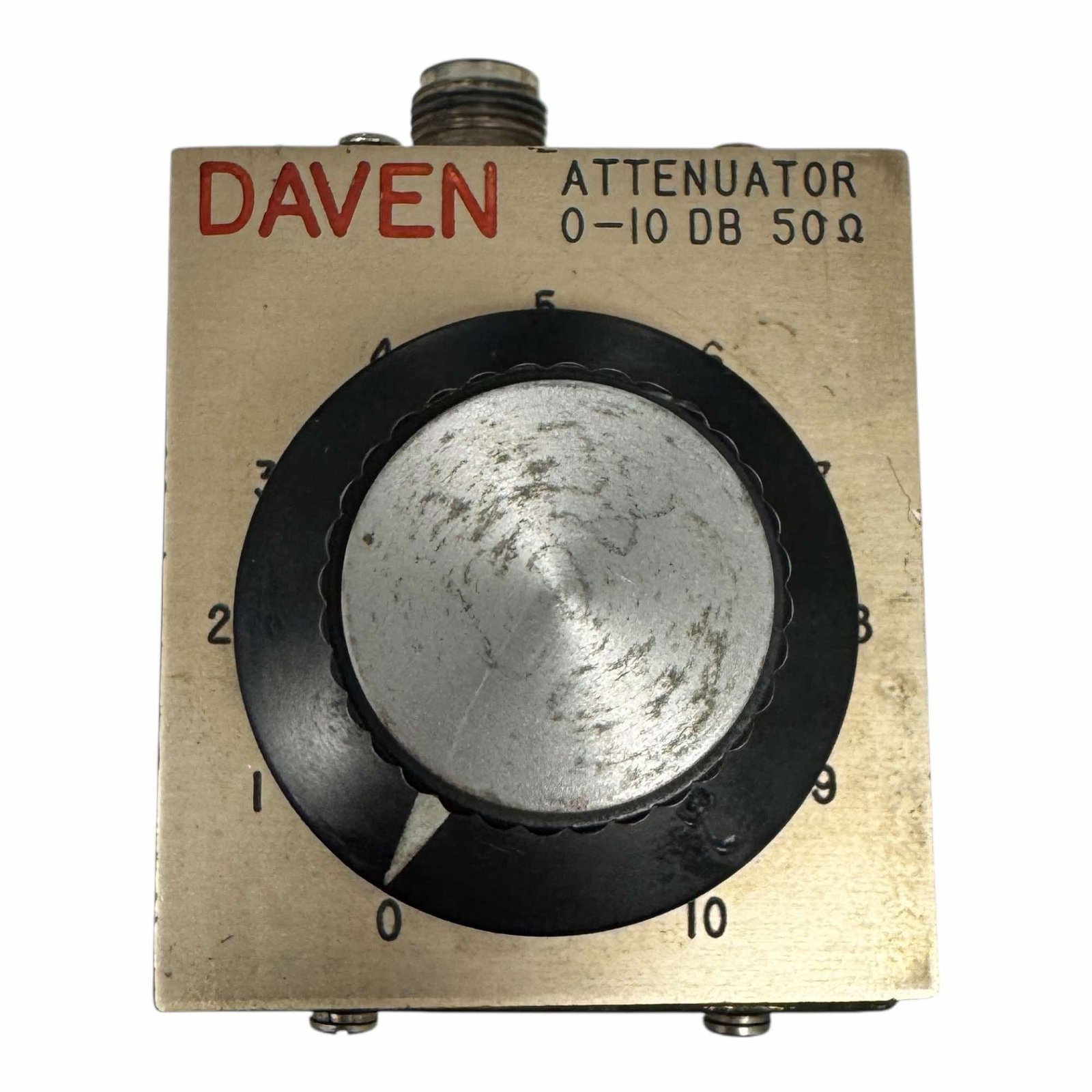 10240-50-10 Daven RF Variable Attenuator TNC (f) 0-10dB 1dB/Step